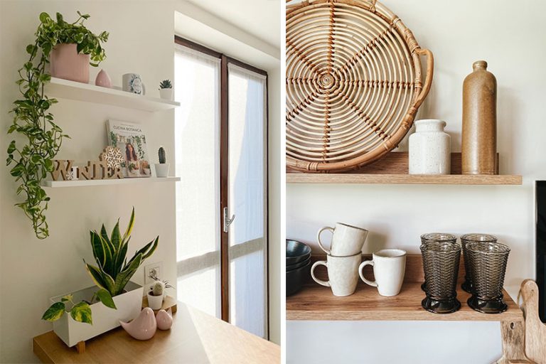 At what height should shelves be hung?: A room by room guide